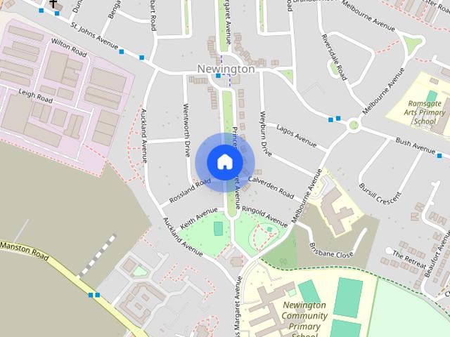 Princess Margaret Avenue Ramsgate CT12