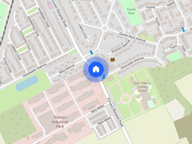 Princess Margaret Road, East Tilbury, Tilbury, Essex, RM18