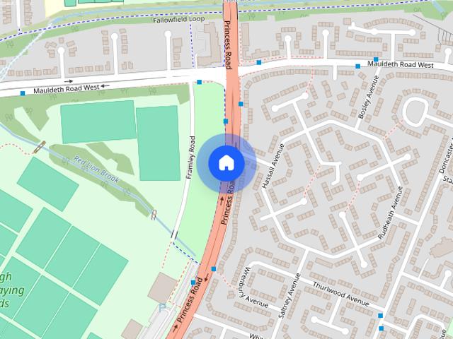 Princess Road, Withington, M20