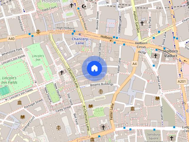 Printers Inn Court, London, EC4A 1LR, London, EC4A 1LR