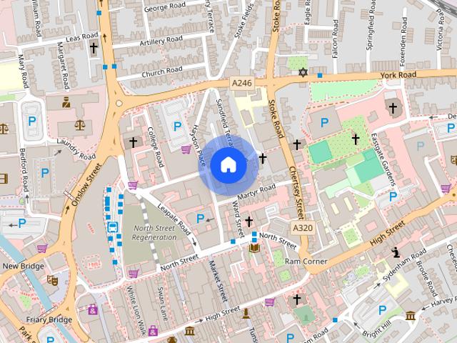 Printing House Square,The Bars,Guildford,GU1