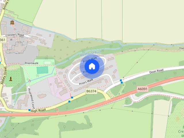 Priorswalk, Melrose, TD6