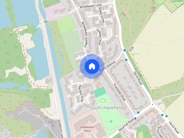 Priory Gardens, Harefield, UB9