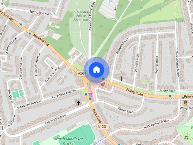 Priory Road, Hornsey, Haringey, London