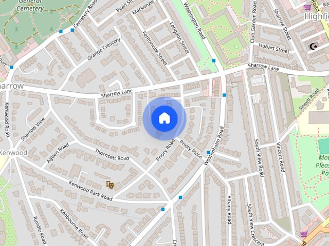 Priory Road, Nether Edge, Sheffield, UK, S7