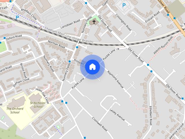 Puckle Lane, Canterbury, Kent, CT1