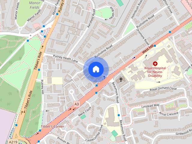 Putney Heath Lane, Putney Heath, London, SW15