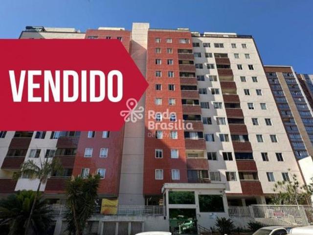 Qd 101 |Águas Claras | Ed. Eliane Fleury 68m² | 2 Quartos | 2 Vagas| Andar Alto | Vista Livre