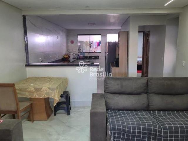 QD 208 | Casa Térrea 3 Quartos sendo 1 suíte Aceita Financiamento Reformada Samambaia Norte