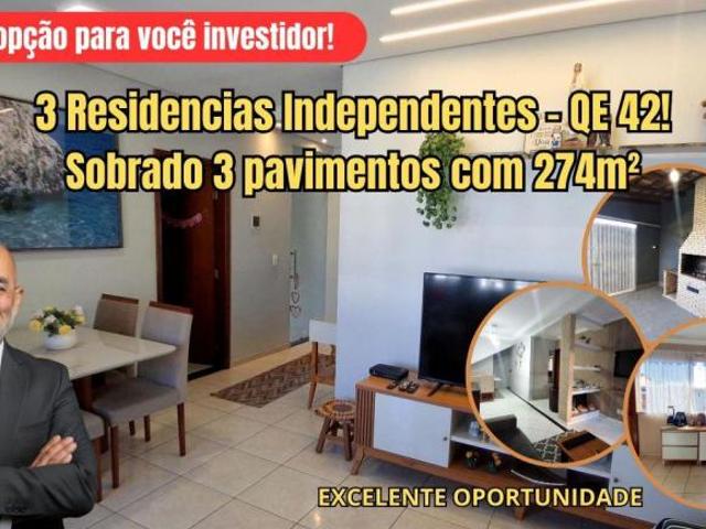 QE 42 Conjunto F 1 Sobrado 272 m² 3 Residencias