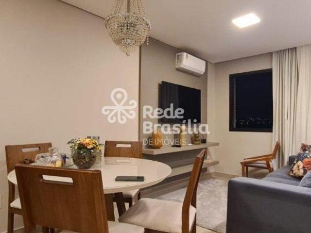 QE 48 Residencial Portal do Parque apartamento 2 quartos com suíte, reformado, vista livre, gás