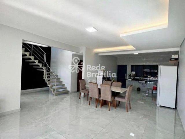 QE 56 CASA ALTO PADRÃO LOTE 144 METROS 4 QUARTOS 3 SUÍTES ACEITA FINANCIAMENTO E FGTS