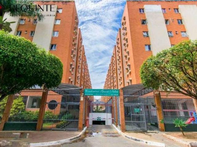 QI 23 – Ed. Guará Nobre, Apartamento 02 quartos, varanda e localização ao lado da estação do metrô