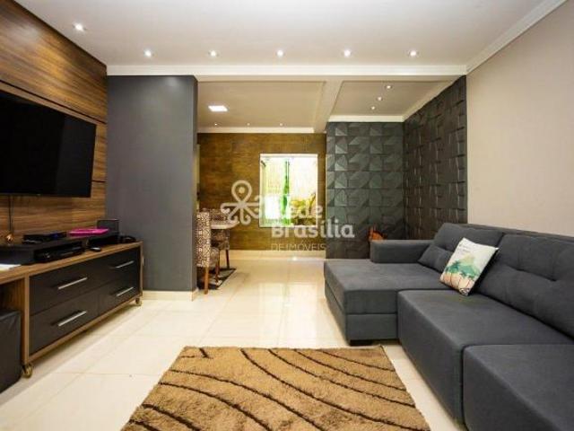 QN 7 | Casa 2 Quartos sendo 1 Suíte Aceita Financiamento e FGTS com 2 Vagas de Garagem Riacho