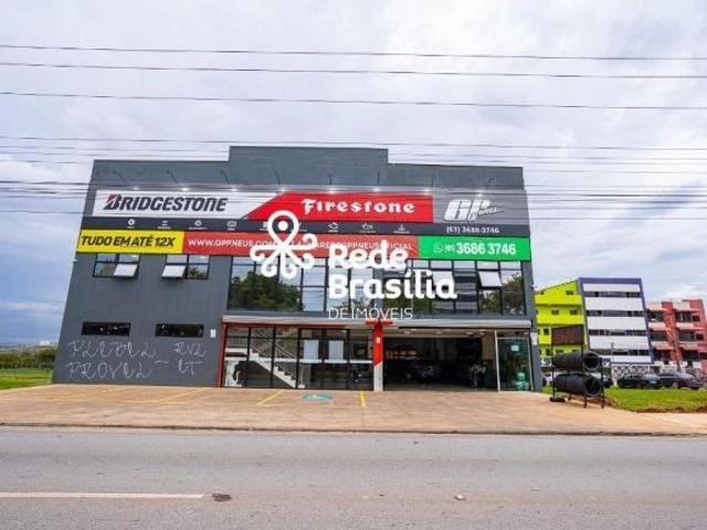 QS 610 | Prédio comercial com galpão e recepção Samambaia Norte