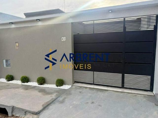Qr 605 Casa 3 Quartos, Suíte, Nova, Aceita Financiamento