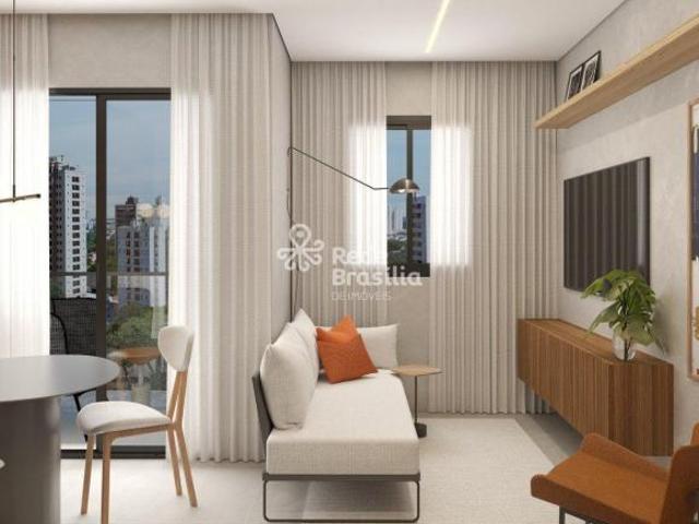 QR 202 RESIDENCIAL CONNECT UNIDADES 01 QUARTO 38m² NA PLANTA COM VARANDA SAMAMBAIA/DF