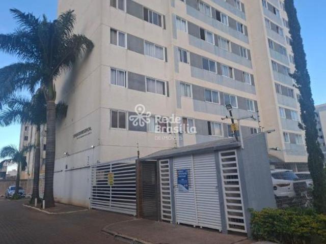 Quadra 312 Residencial Conquista | Apartamento 01 Quarto com armário Suíte e box temperado Sa