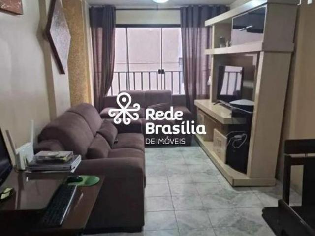 Quadra 5 Residencial Mônaco | Apartamento 3 Quartos Sala Ampla e Cozinha com Armários Perto do Met
