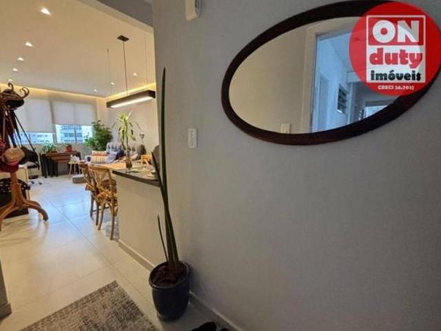 QUADRA DA PRAIA Apartamento com 1 dormitório à venda, 59 m² Boqueirão Santos/SP