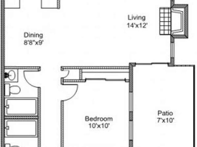 Quail Creek Apartments 2 Bedroom Apartment for Rent at 4901 Kinsey Dr, Tyler, TX 75703