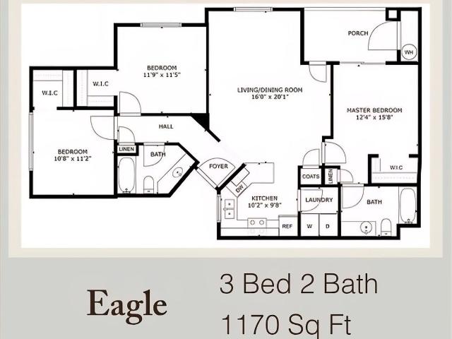 Quail Ridge Apartments 2 Bedroom Apartment for Rent at 251 N Roadrunner Pkwy, Las Cruces, NM 88011