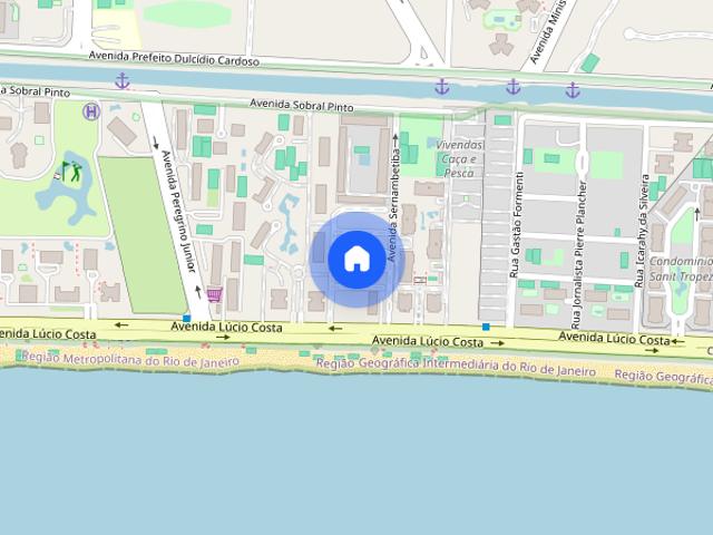 ? Quarto Feminino Barra da Tijuca | Vista Mar | Condomínio Clube