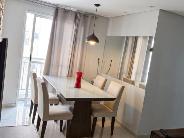 Quarto individual em apartamento mobiliado