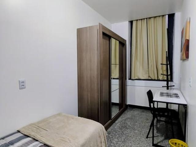 Quarto individual mobiliado Centro Histórico