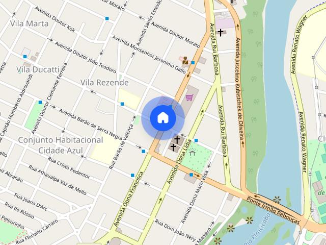 Quarto individual próximo ao Shopping Piracicaba