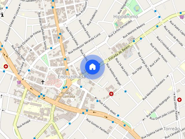 Quarto mobiliado na Encruzilhada