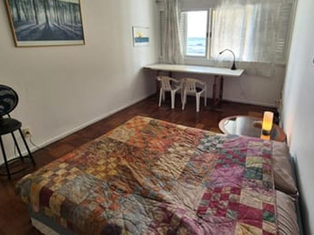 Quarto mobiliado grande no Corredor da Vitoria vista Mar