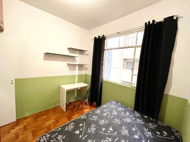 QUARTO MASCULINO INDIVIDUAL NO CENTRO DE BH –