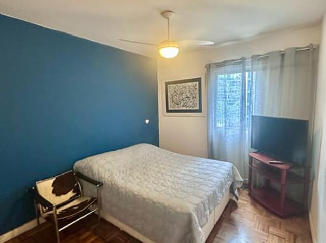 quarto mibiliado com banheiro excluisivo no itaim bibi