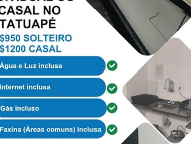 Quarto perto do Metrô Carrão