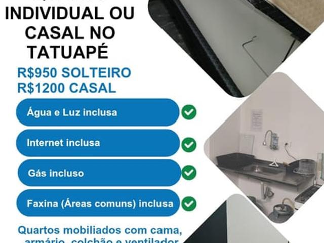 Quarto perto do Metrô Carrão