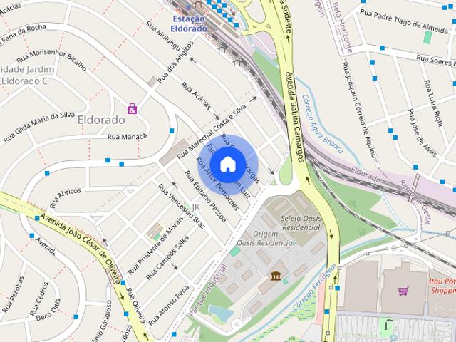 Quartos mobiliados próx ao metrô Eldorado