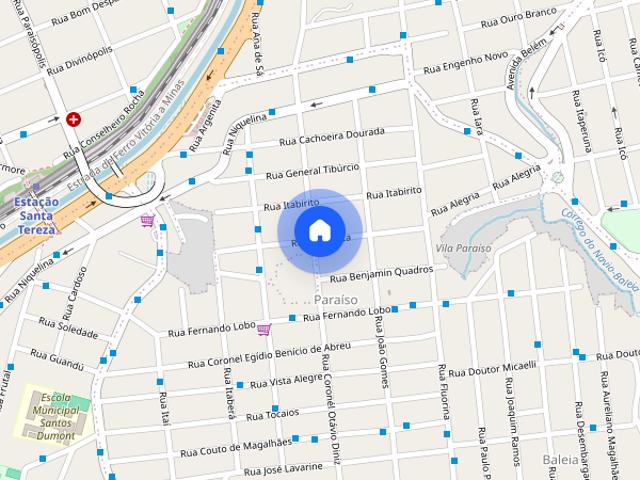 Quartos para locação mobiliados