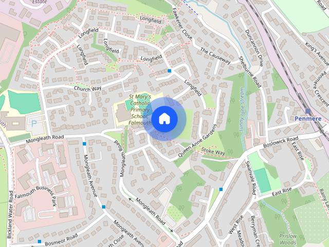 Queen Anne Gardens, Falmouth, TR11
