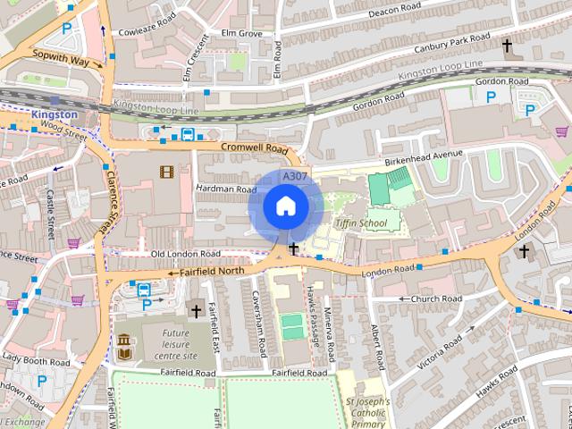 Queen Elizabeth Road Kingston upon Thames KT2