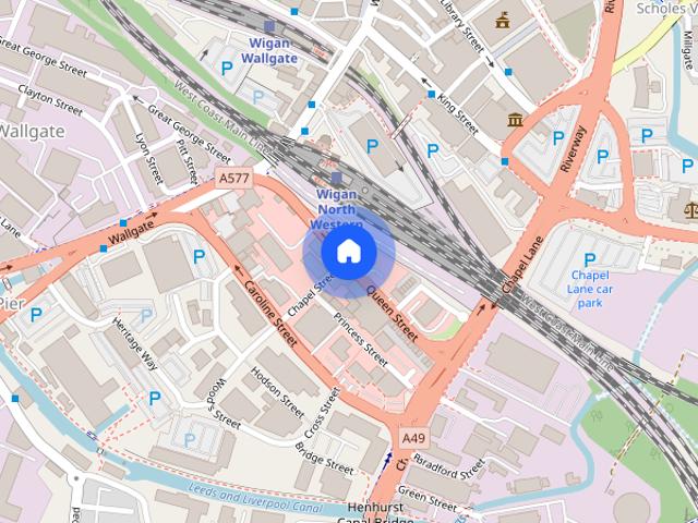 Queen St, Wigan, WN3