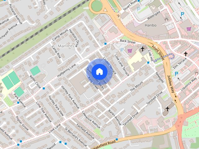 Queen Street, Pontefract, West Yorkshire, WF8