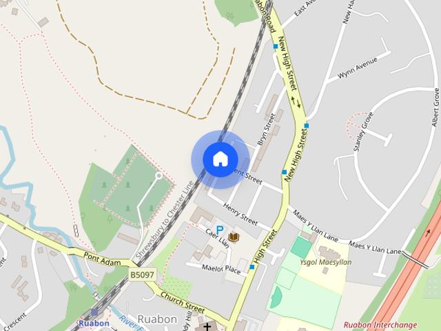 Queen Street, Ruabon, Wrexham, Clwyd, LL14