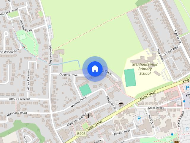 Queens Court, Larbert, FK5