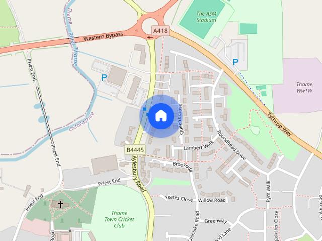 Queens Close, Thame, Oxfordshire, OX9