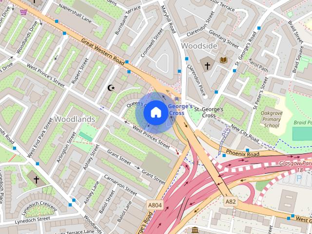 Queens Crescent, Woodlands, Glasgow, G4