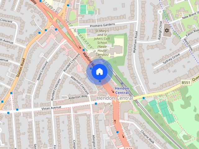 Queens Mansions, Watford Way, Hendon, Barnet, London