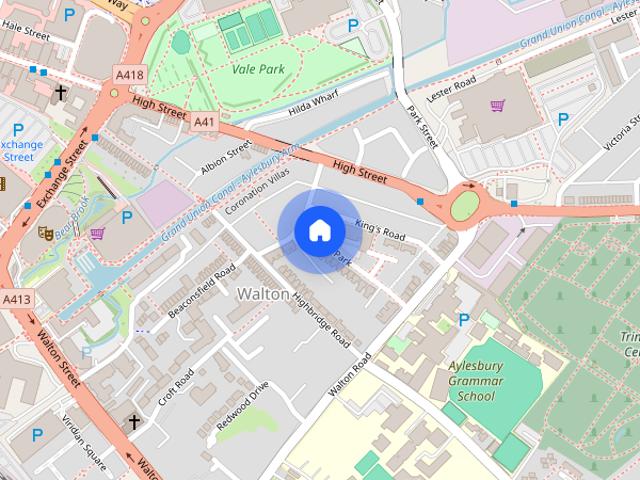 Queens Park, Aylesbury, Buckinghamshire, HP21