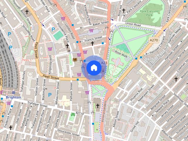 Queens Place, Brighton, East Sussex, BN1