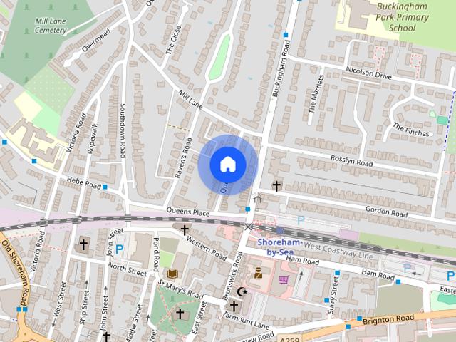 Queens Place, Shoreham, BN43